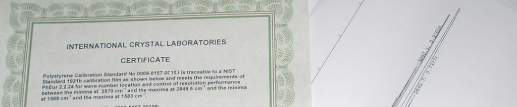 Étalons FT-IR - Jasco France